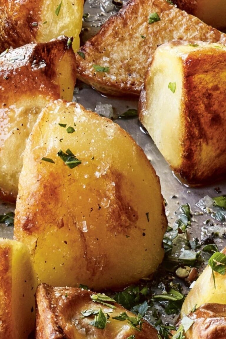 Ina Garten's Emily's English Roasted Potatoes Recipe - Golden Crisp Joy ...