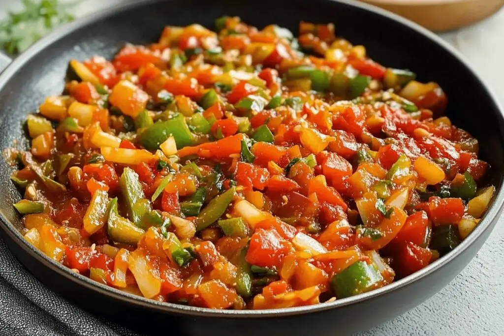 Irresistible Simple Chakalaka Recipe: Bursting with Flavor! - Worth Pinning