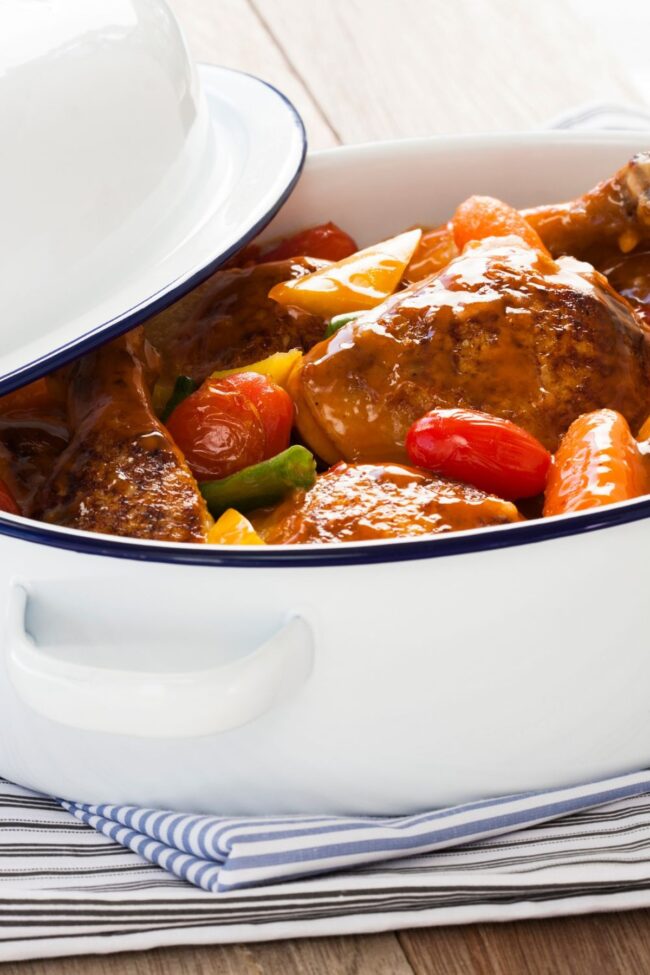 Quick & Juicy Bobby Flay Chicken Scarpariello Recipe - Worth Pinning