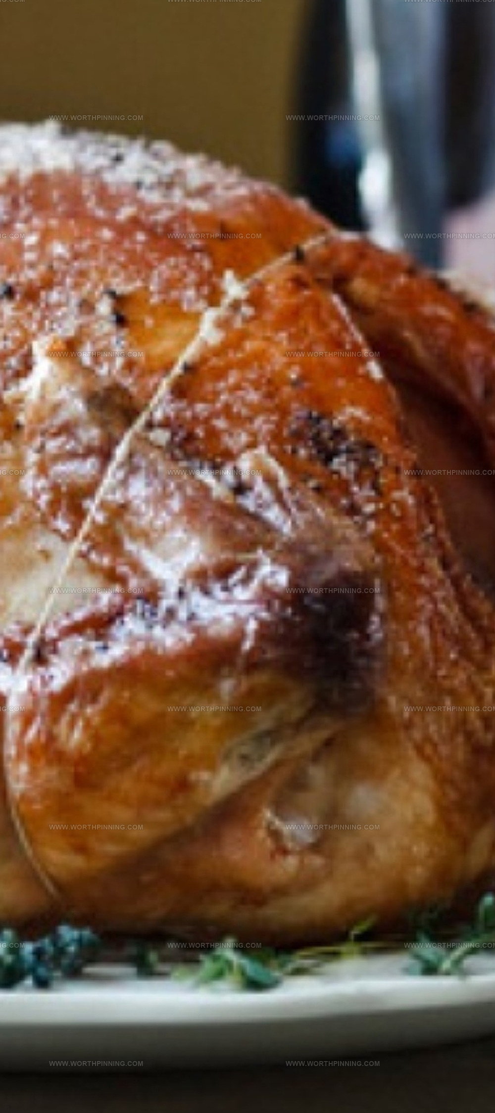 Spectacular Truffle Butter Roast Turkey Recipe by Ina Garten - Worth ...