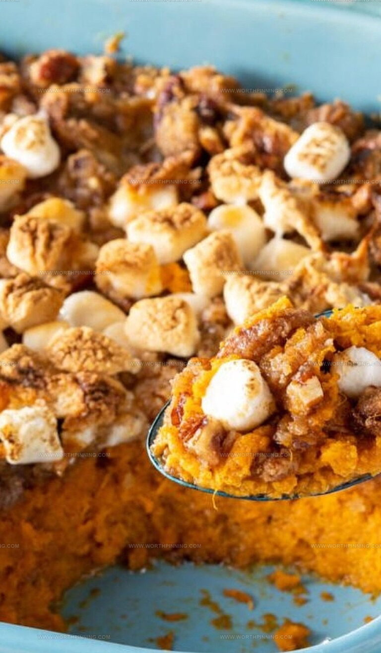 Festive Pioneer Woman Sweet Potato Casserole Recipe - Worth Pinning