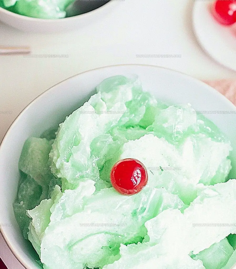 Fluffy Green Jello Salad Recipe: A Sweet Family Favorite - Worth Pinning