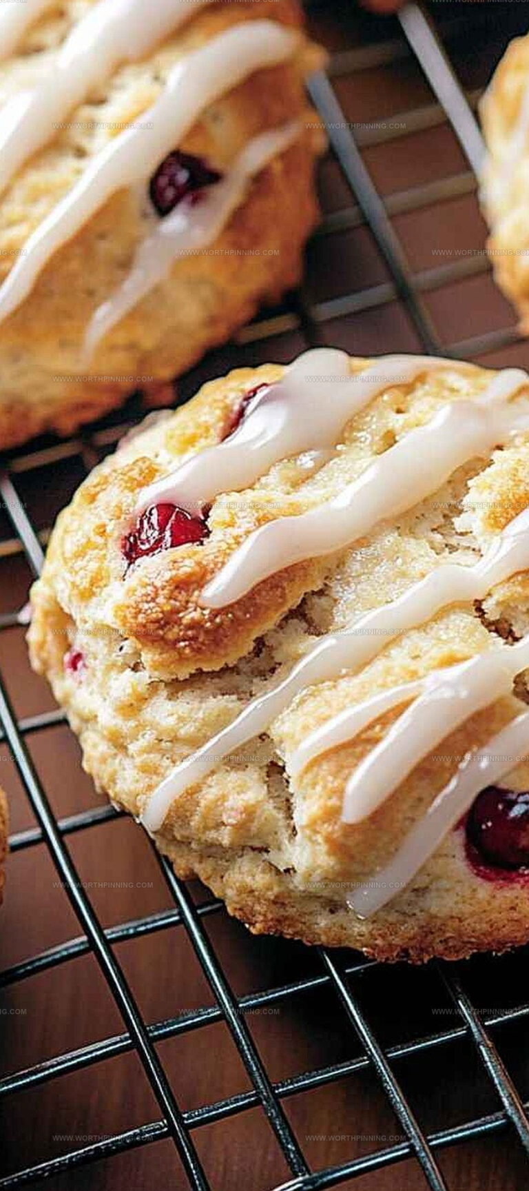 Barefoot Contessa's Zesty Cranberry Orange Scones Recipe - Worth Pinning