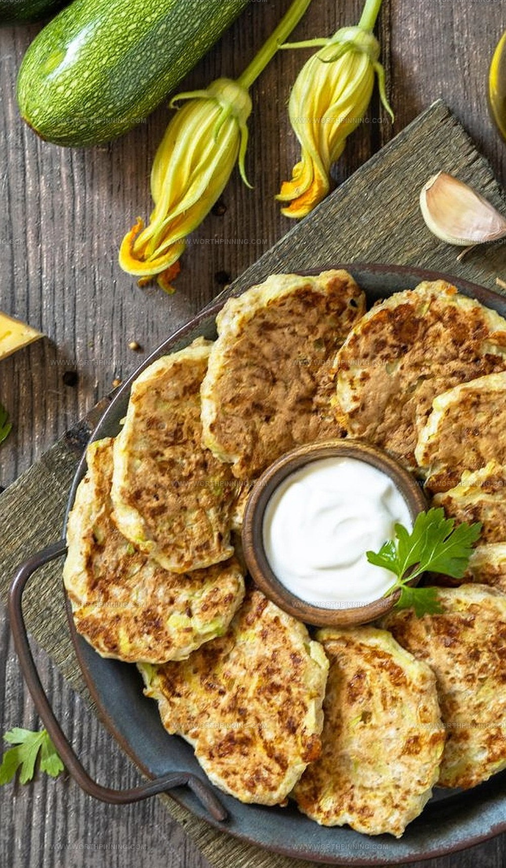 Quick & Easy Jamie Oliver Zucchini Fritters Recipe - Worth Pinning