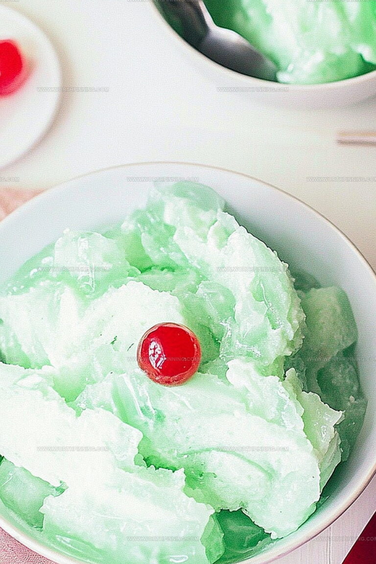 Fluffy Green Jello Salad Recipe: A Sweet Family Favorite - Worth Pinning
