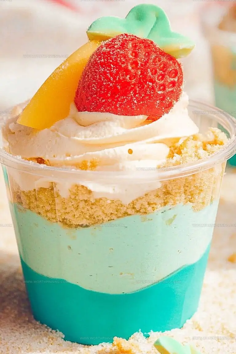 Dreamy Beach Pudding Cups Recipe: A Sweet Summer Treat - Worth Pinning