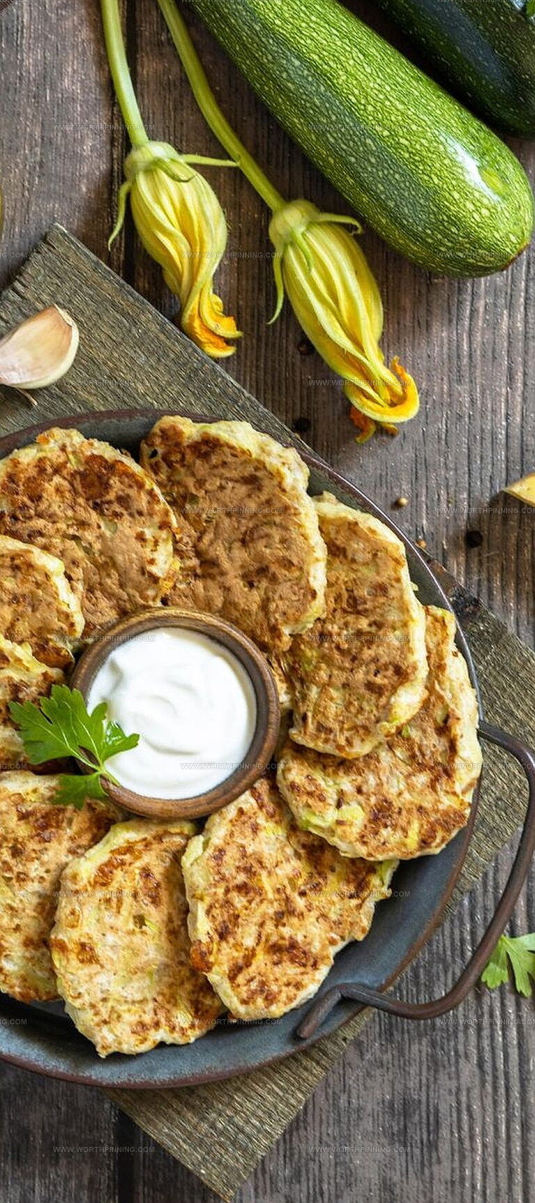 Quick & Easy Jamie Oliver Zucchini Fritters Recipe - Worth Pinning