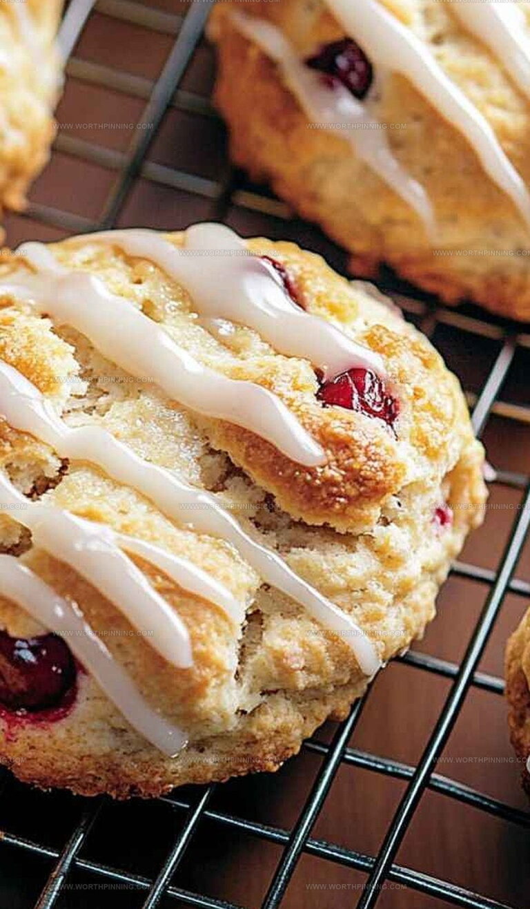 Barefoot Contessa's Zesty Cranberry Orange Scones Recipe - Worth Pinning